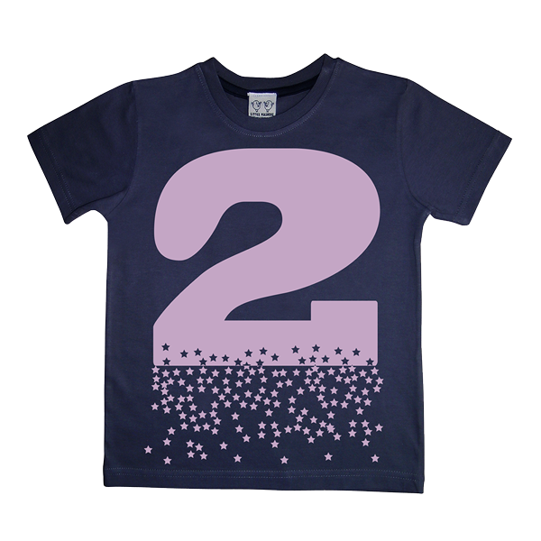 Graphic | unique | kids tshirt | age number two |Little Mashers