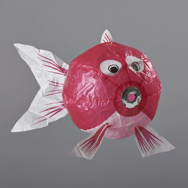 Japanese | paper | balloon | pink | fish | design Little Mashers