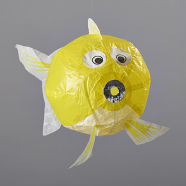 Japanese | paper | balloon | yellow | fish | design Little Mashers