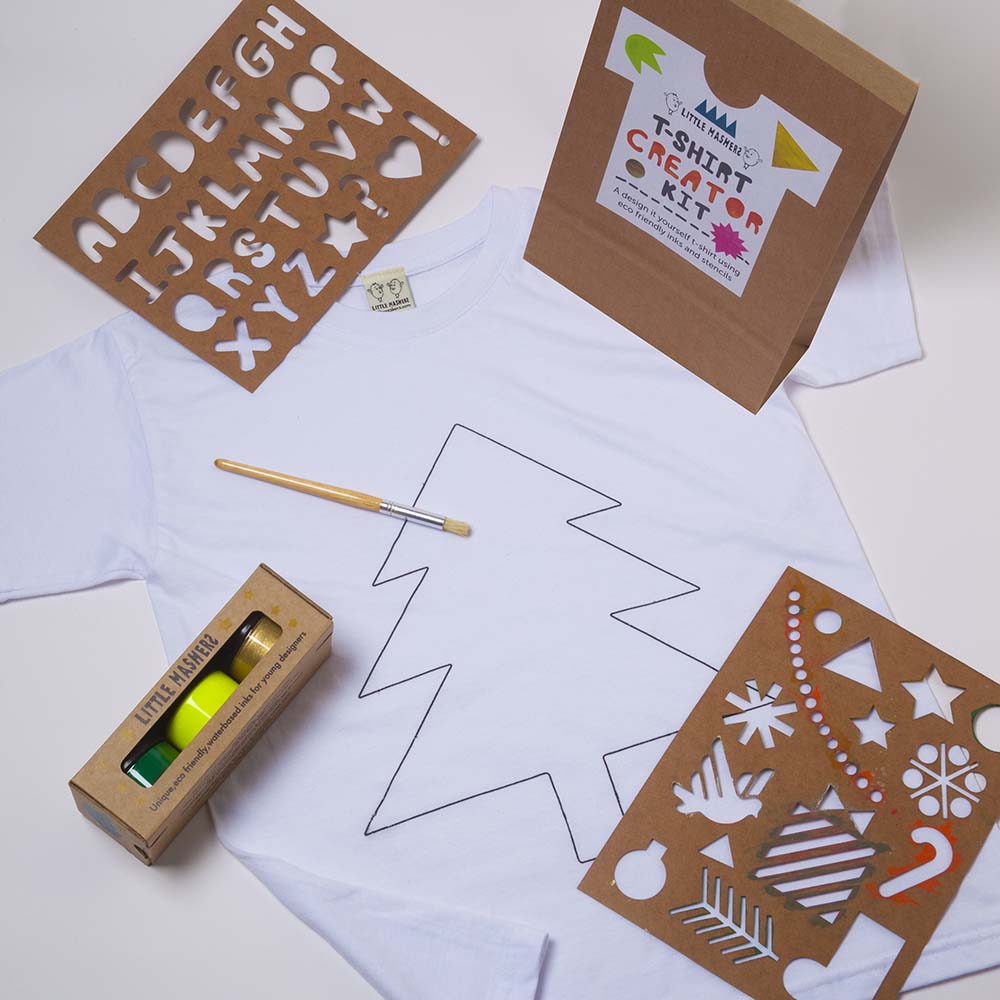 Creator kit | Kids creative kits | Design a Christmas tshirt | Little ...