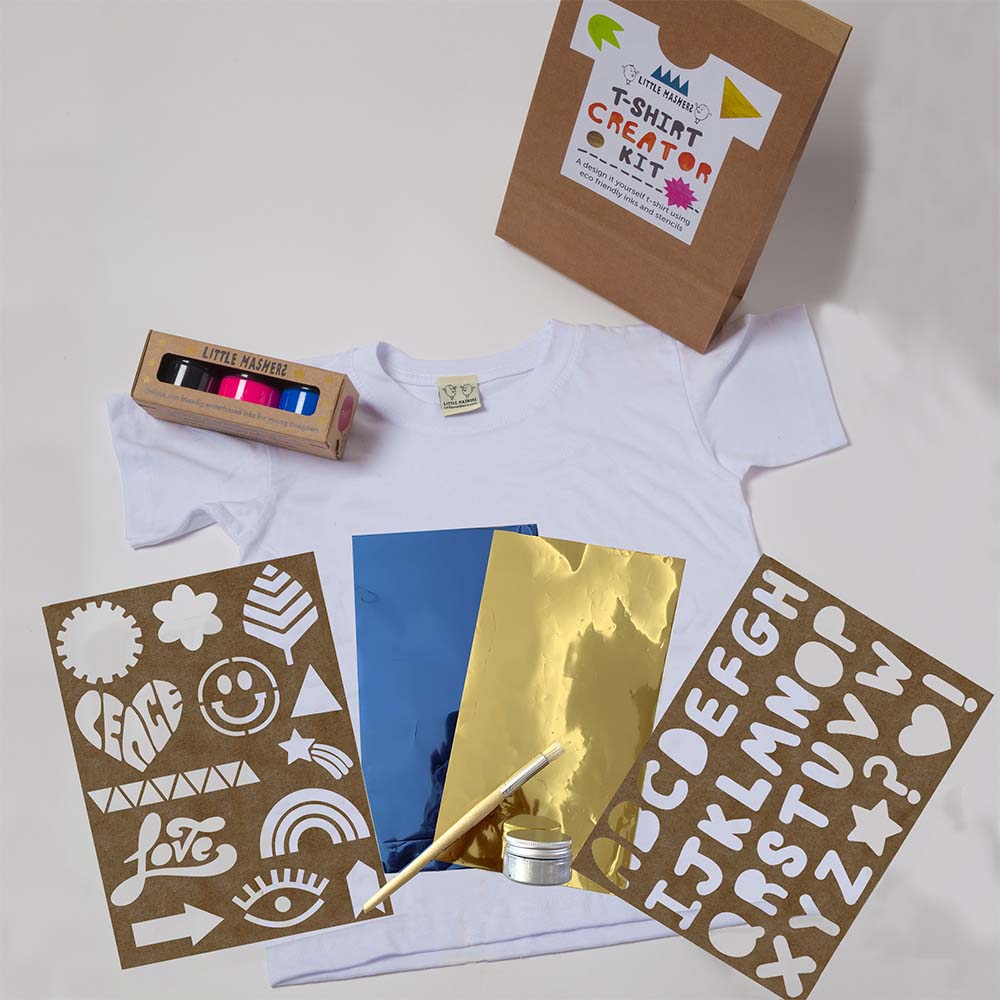 Creative kits | design your own festival tshirt | Little Mashers